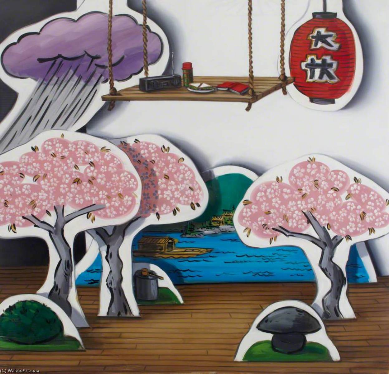 Intrusion, 2005 by Lisa Milroy Lisa Milroy | ArtsDot.com