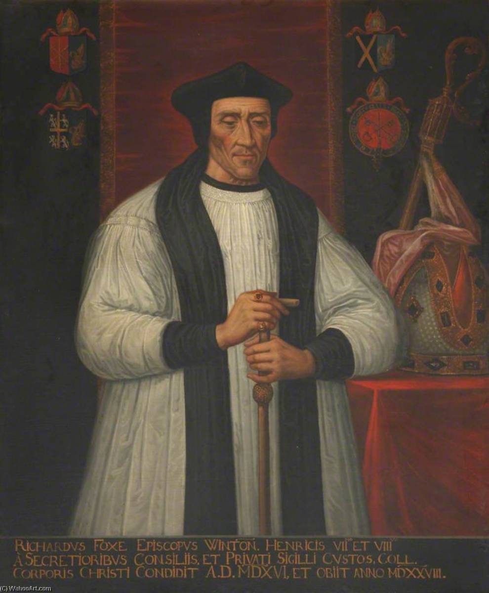 Oil Painting Replica Richard Fox (1448 –1528), 1670 by Wilhelm Sonmans ...