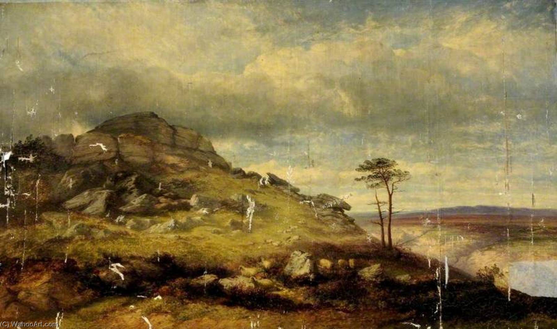 Museum Art Reproductions Landscape by James Poole (1804-1886) | ArtsDot.com