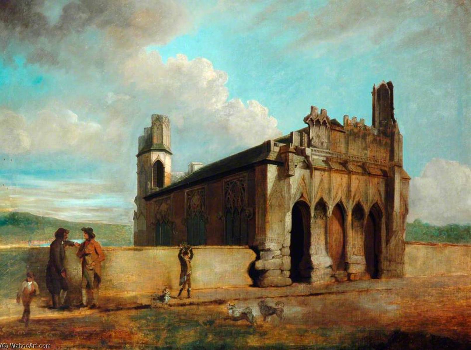 Obter Gravura De Qualidade De Museu Wakefield Chantry na ponte por ...