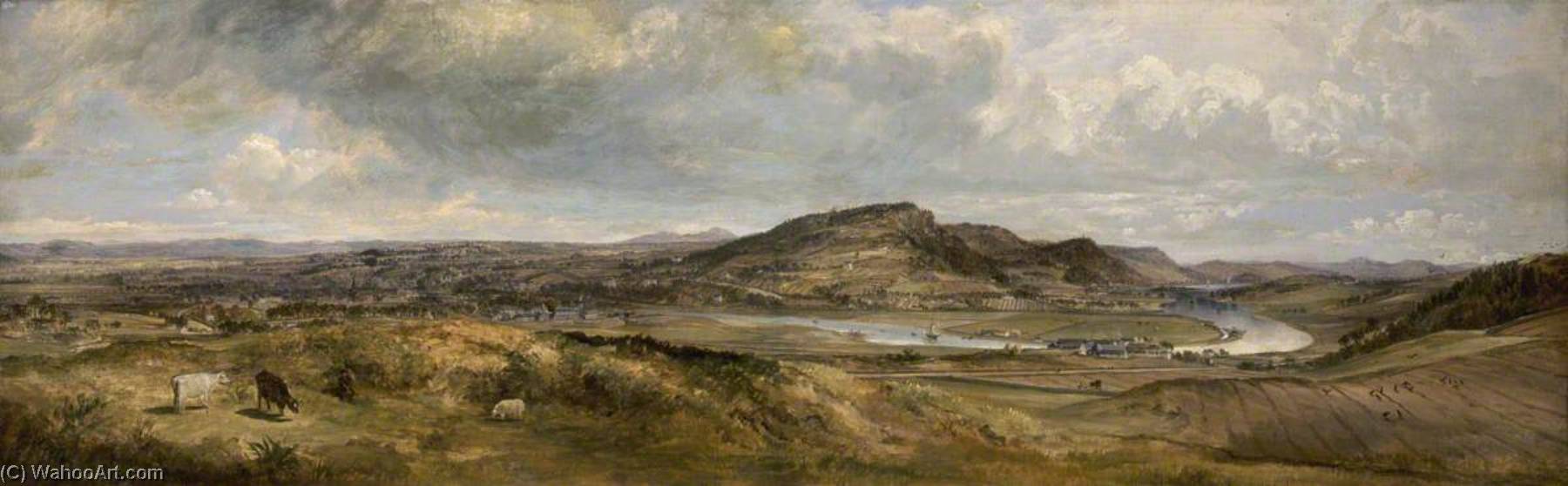 Museum Art Reproductions Perth from Craigie (study), 1829 by Robert ...