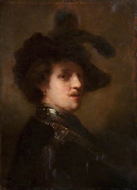 Achat Réplique De Peinture Autoportrait (copie après Rembrandt van Rijn ...