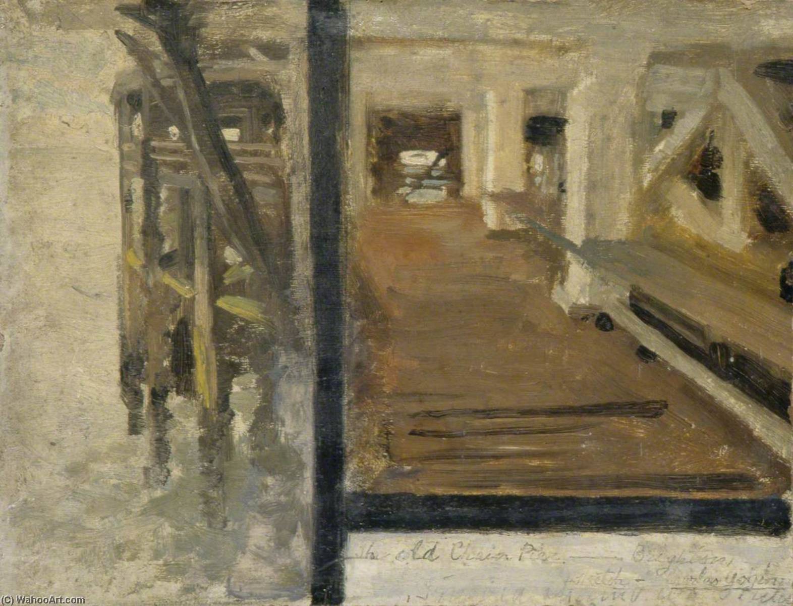 Order Artwork Replica Chain Pier, Brighton, East Sussex by Charles ...