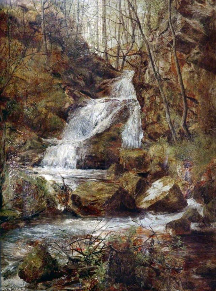 Order Artwork Replica Raven`s Fall, near Hurst Green, 1856 by William ...