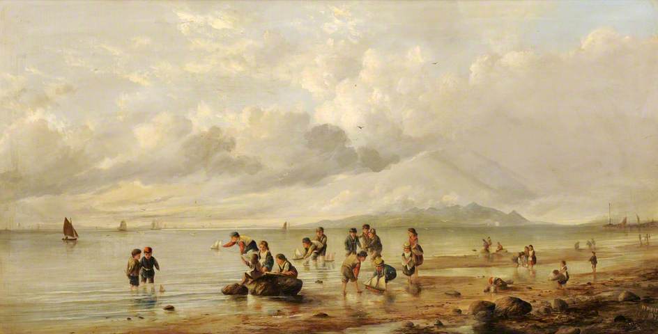 Buy Museum Art Reproductions Children`s Regatta, 1877 by William Muir ...