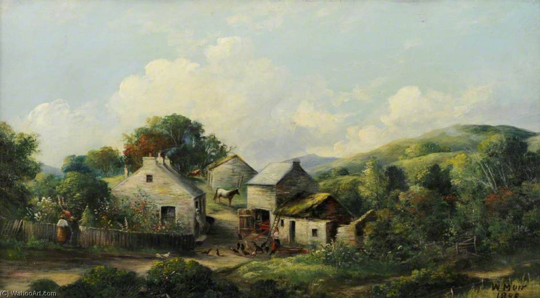 Purchase Oil Painting Replica Fauldribbon, 1898 by William Muir (1828 ...