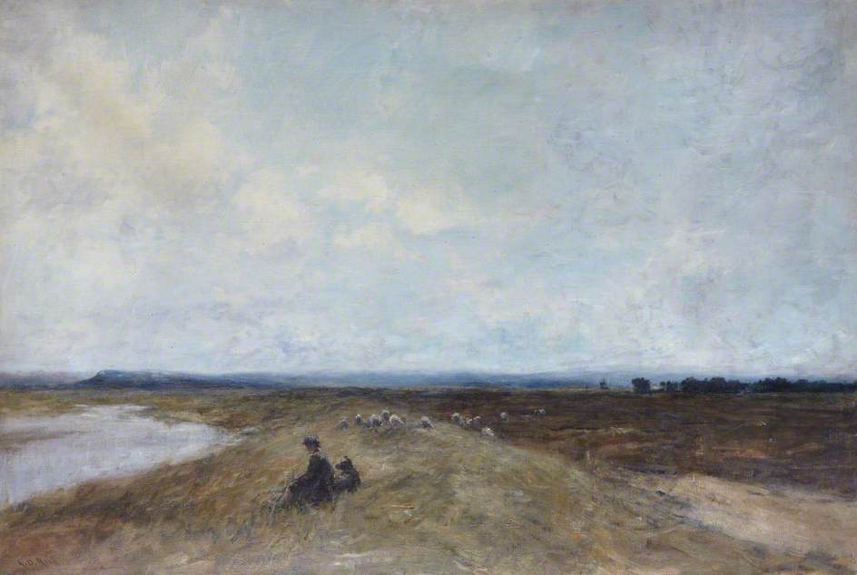 Buy Museum Art Reproductions Pastures on the Dunes by Archibald David ...
