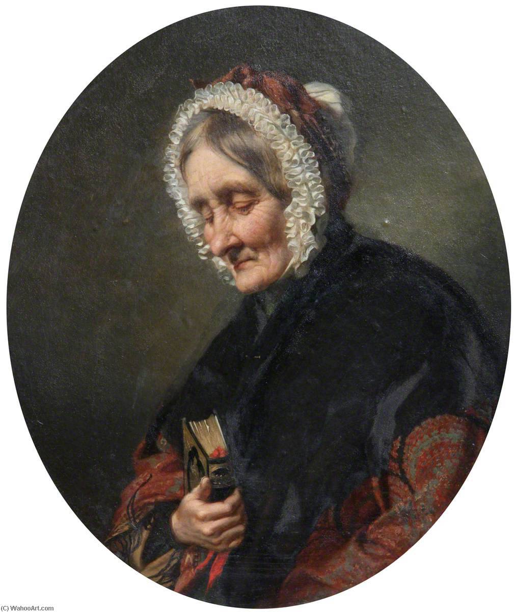 Purchase Oil Painting Replica An Old Woman, 1855 by Alexander Bell ...