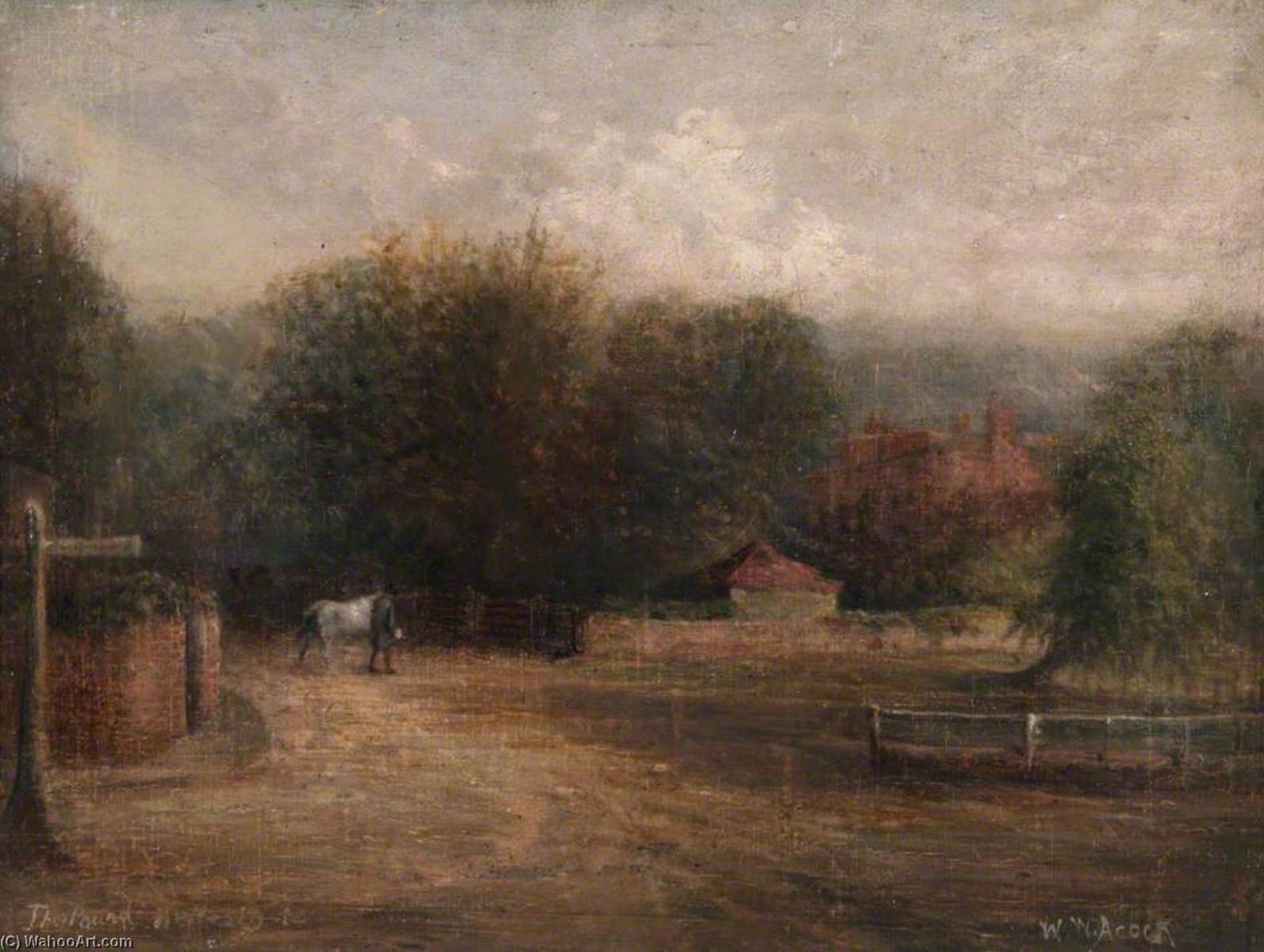 Get Art Reproductions Croydon Pound, Surrey by Walter William Acock ...