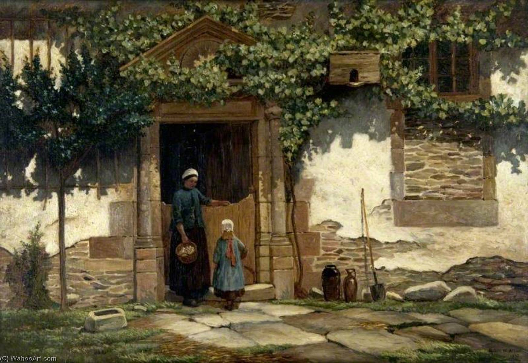 Get Art Reproductions Doorway and Figures, 1875 by Robert Weir Allan ...
