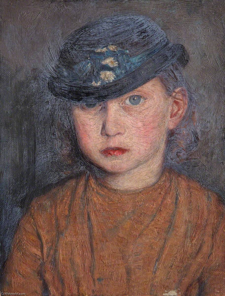 Order Artwork Replica Head of a Girl by William Darling Mckay (1844 ...