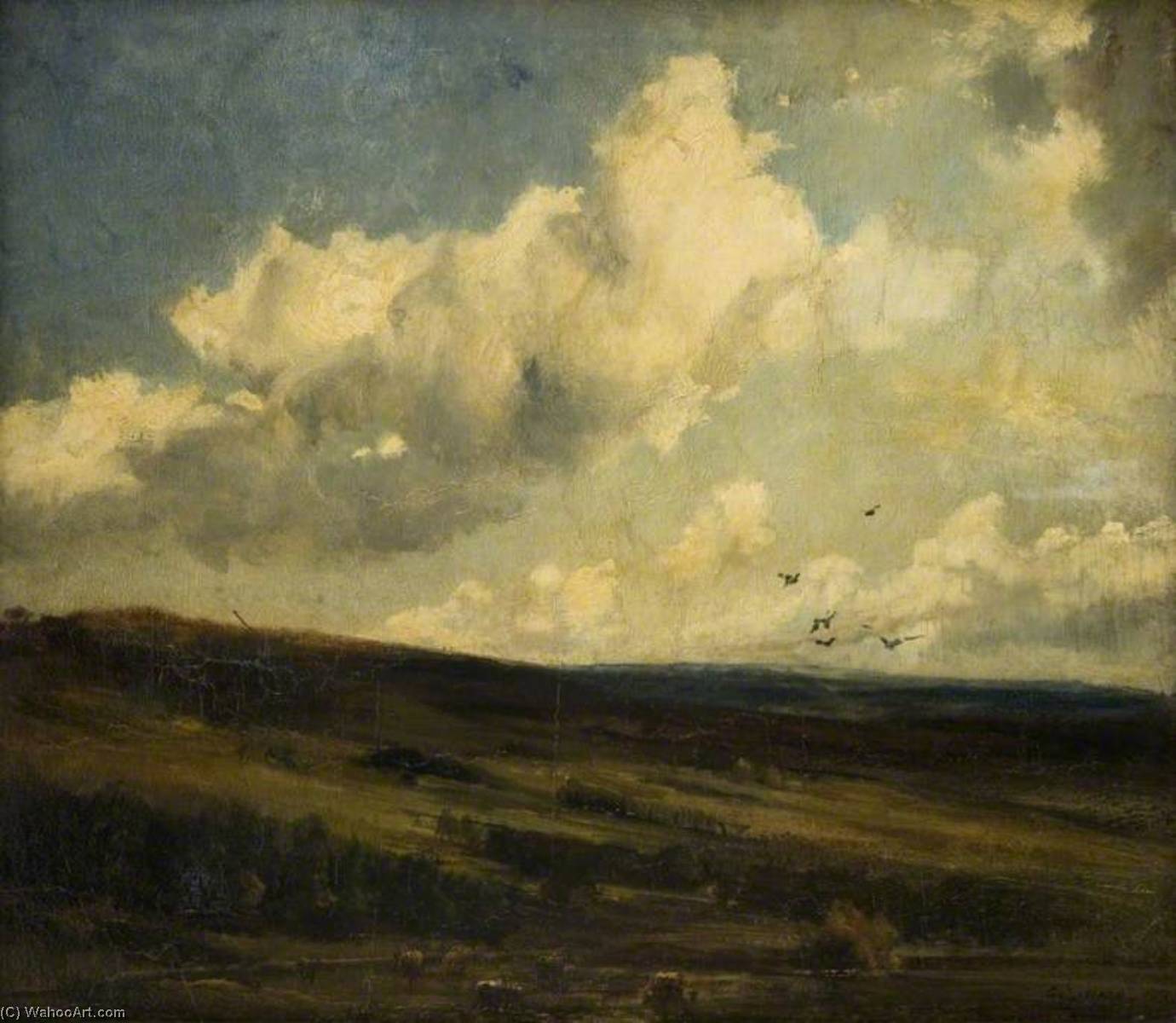 Museum Art Reproductions Landscape with Clouds, 1881 by Cecil Gordon ...