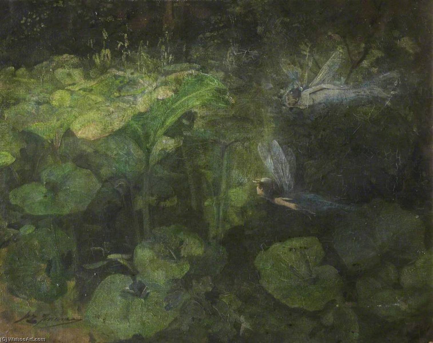 Purchase Oil Painting Replica Naiads at the Pool by James Torrance ...