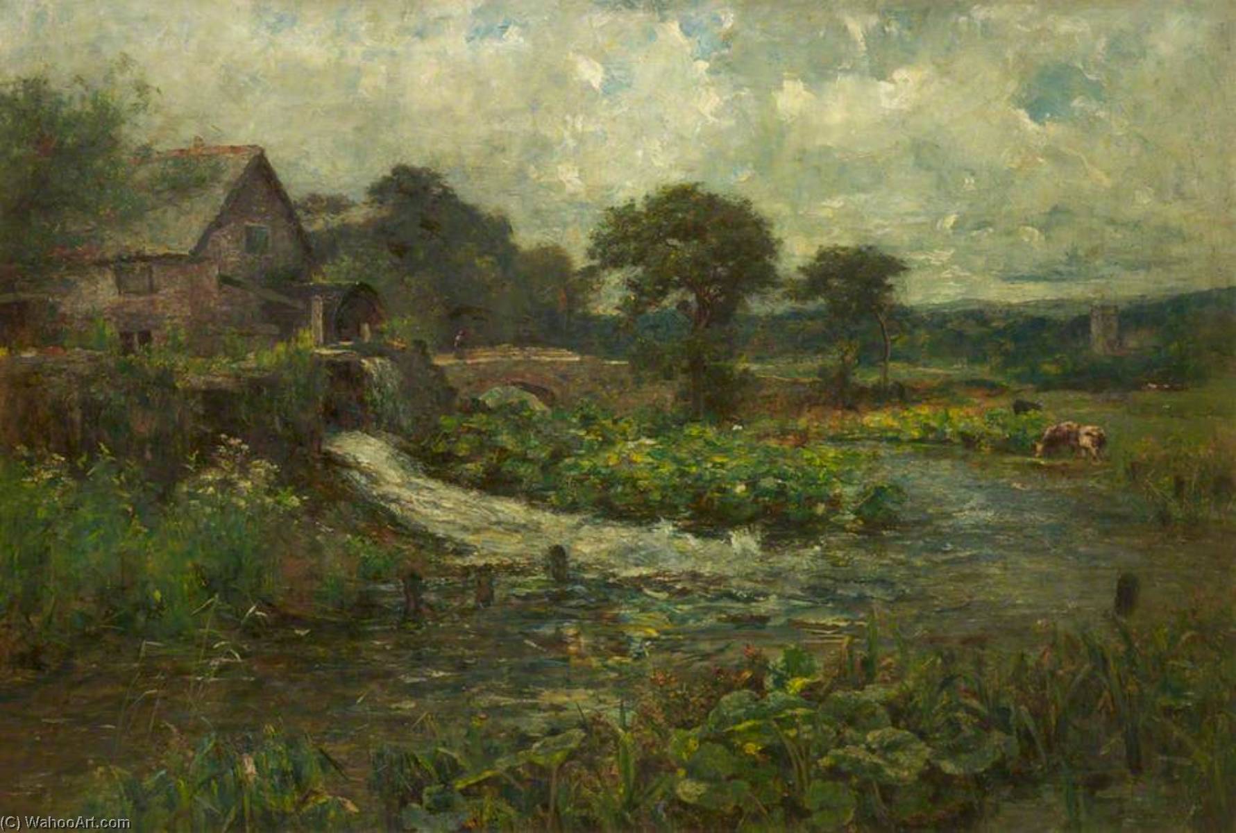 Get Art Reproductions In the Mold Valley, Flintshire by Joshua Anderson ...