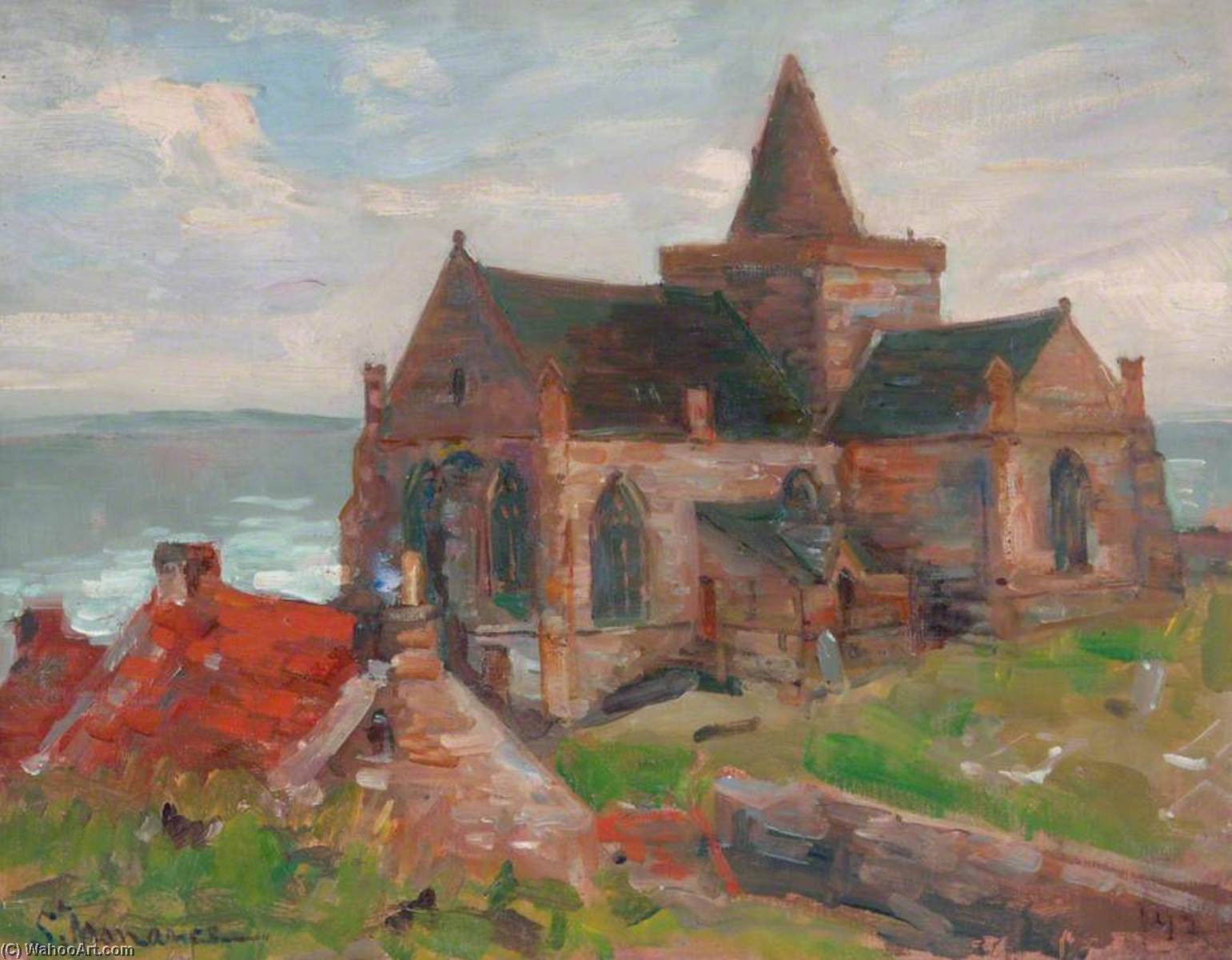 Erwerben Gemälde Reproduktionen St Monans, Fife, 1892 von William Henry ...