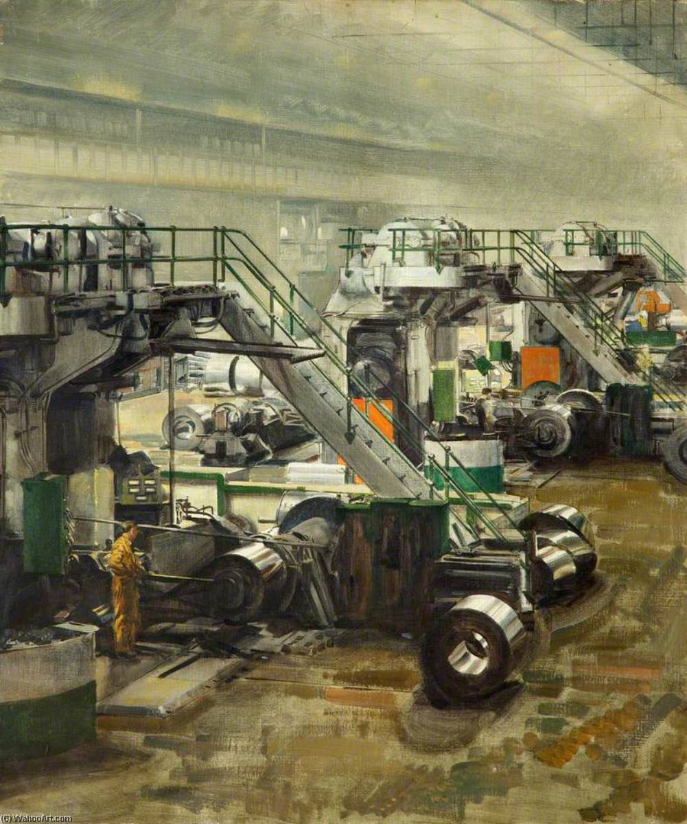 Order Artwork Replica Temper Mills, 1952 by Norman Hepple (Inspired By ...