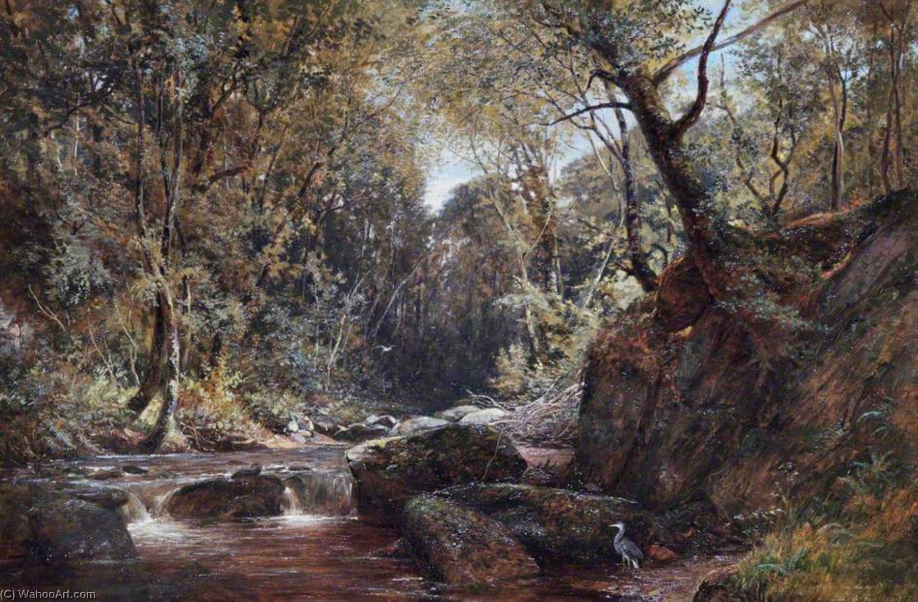 Reproductions D'art Le Lyn, le Devon du Nord, 1878 de Frederick William ...