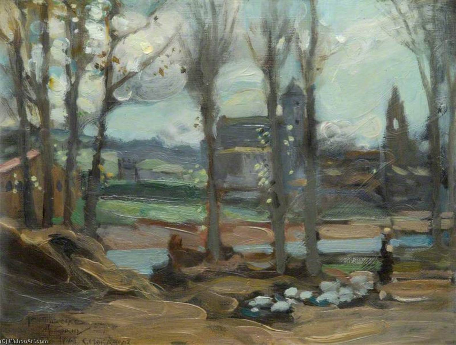 Purchase Oil Painting Replica Gerona, Spain, 1903 by Douglas Strachan ...