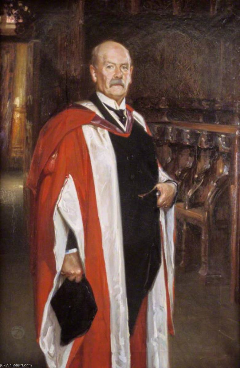 Order Artwork Replica John Harrower, MA, LLD, 1914 by Douglas Strachan ...