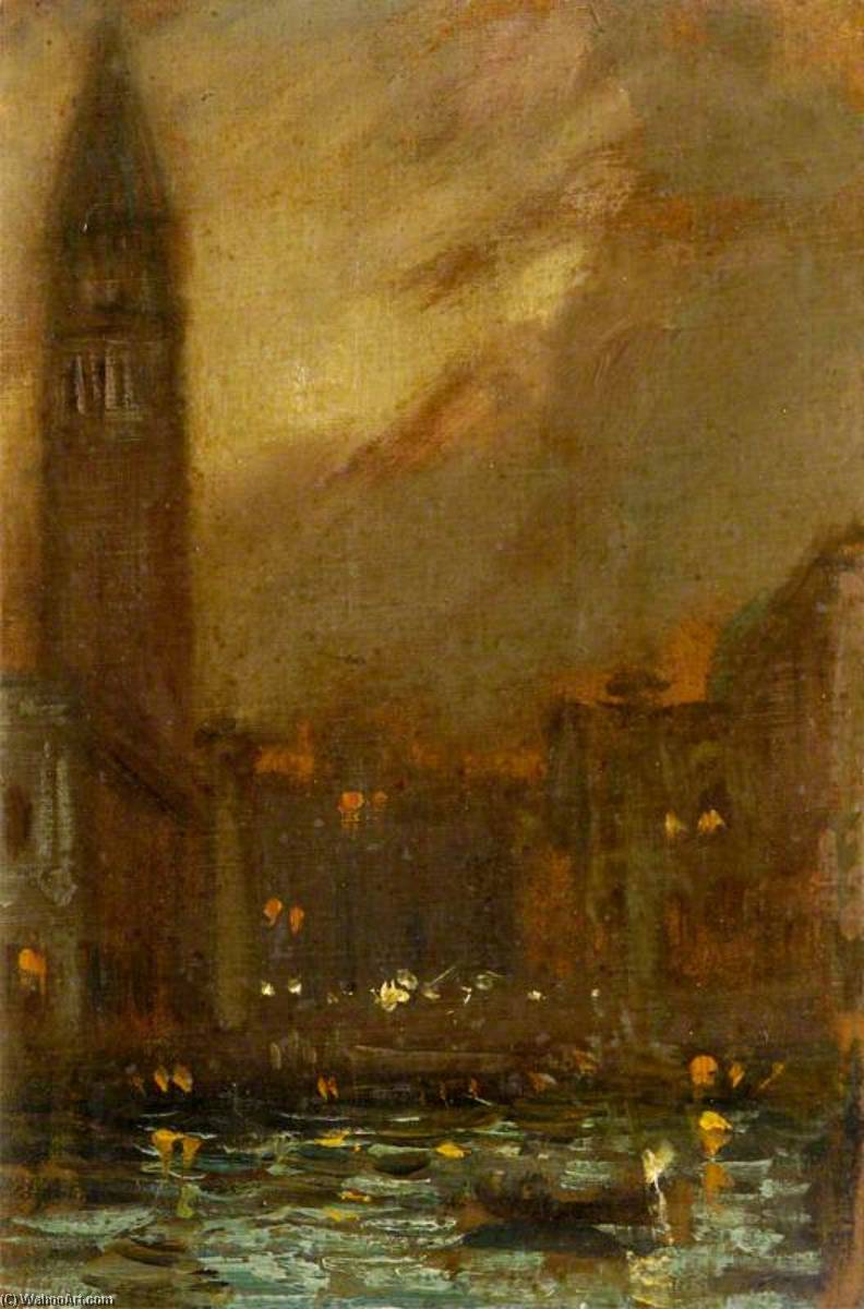 Museum Art Reproductions Venice by Douglas Strachan (1875-1950 ...