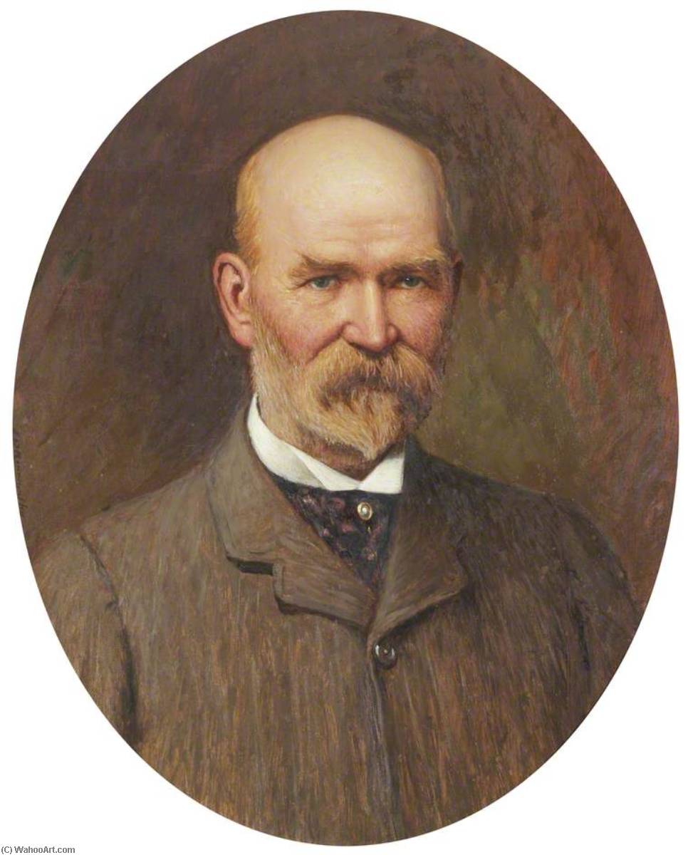 Oil Painting Replica Dr James Irving Lace, 1905 by John Dalzell ...