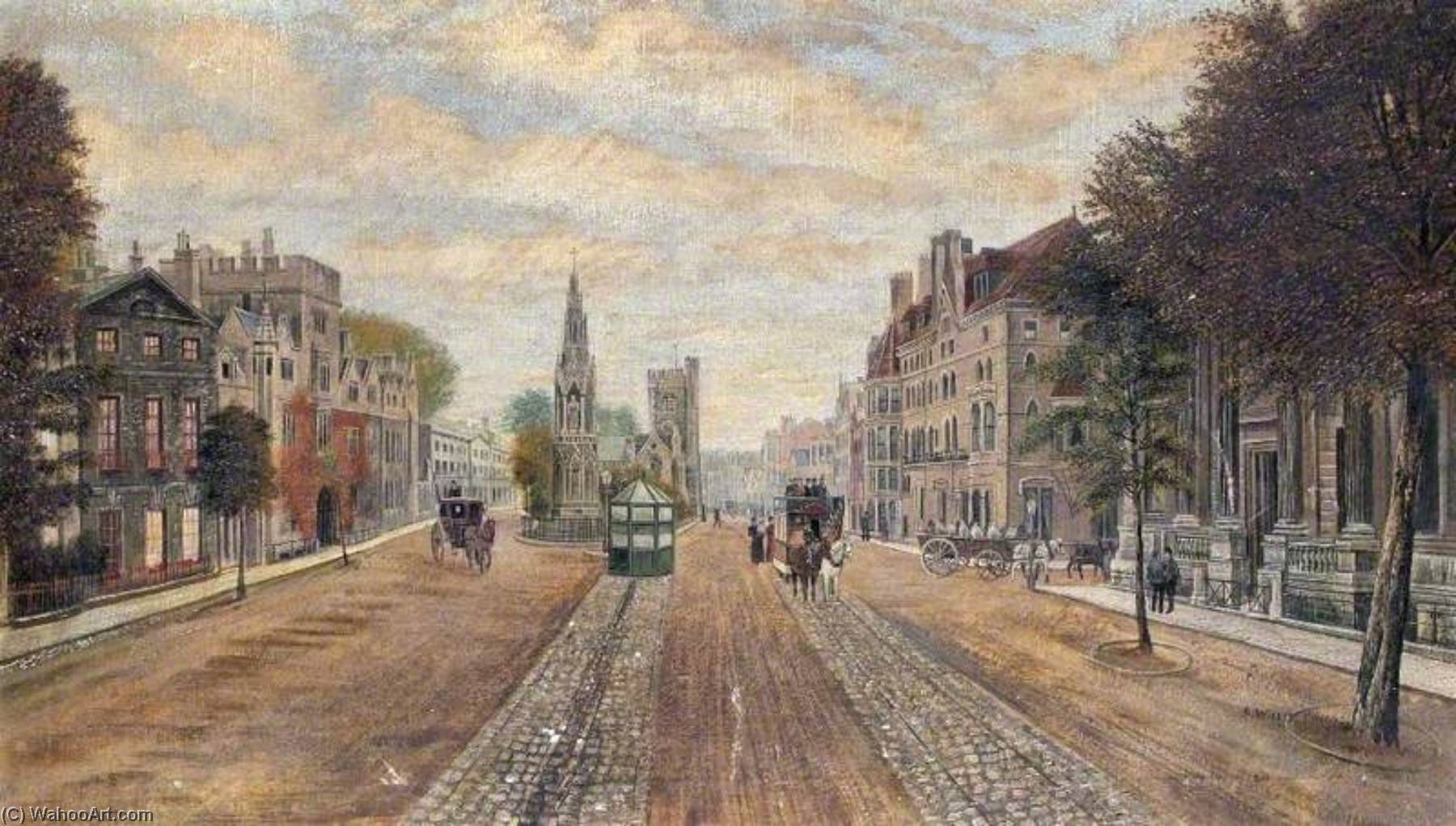 Purchase Oil Painting Replica St Giles, Oxford, 1892 by George Willis ...