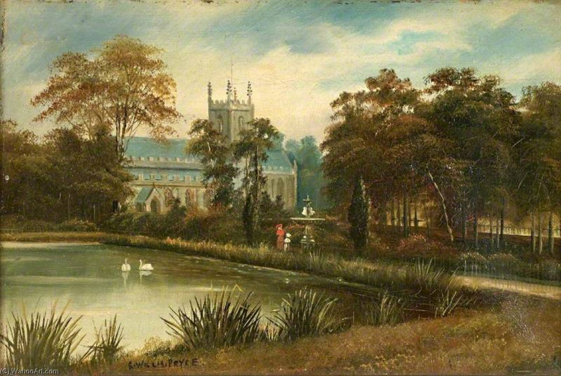 Get Paintings Reproductions Handsworth Church, Birmingham, 1925 by ...