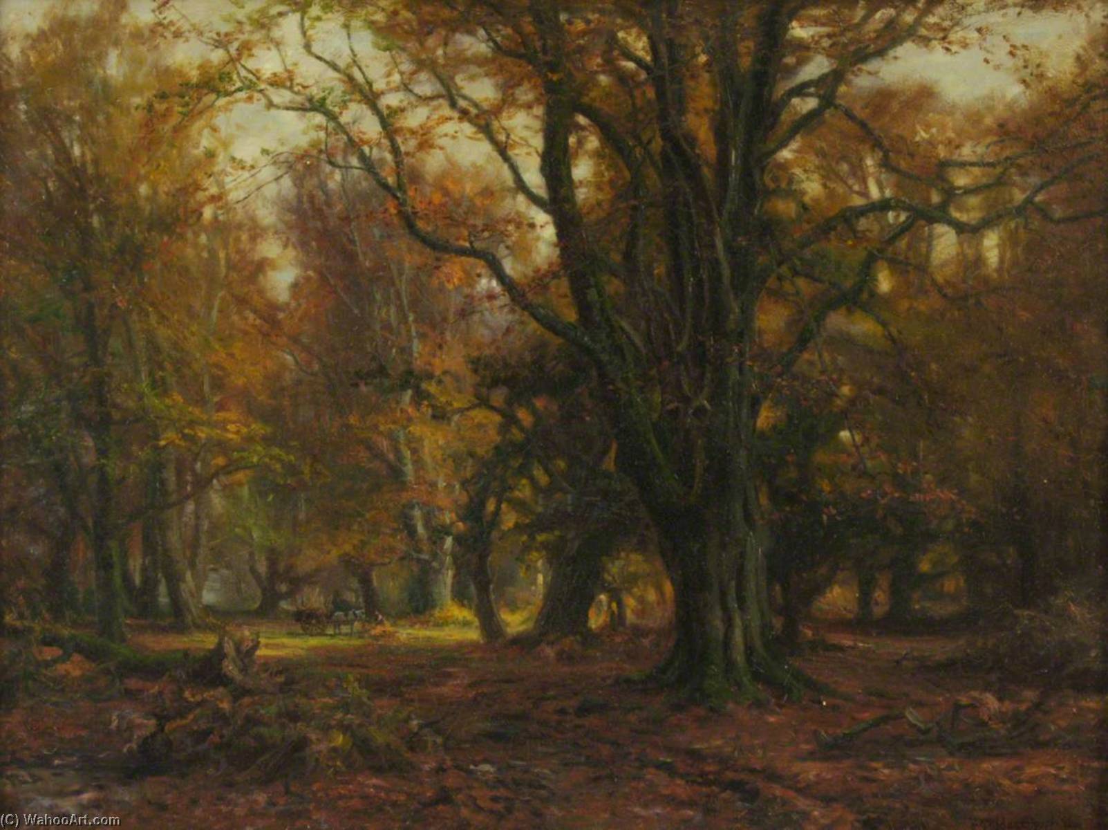 Art Reproductions New Forest, 1900 by Frederick Golden Short (1863-1936 ...