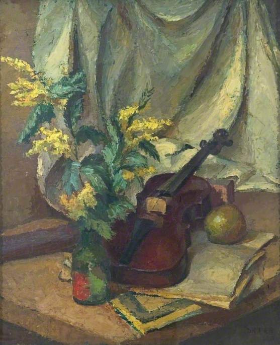 Oil Painting Replica Still Life, 1925 by Frederick James Porter (1883 ...