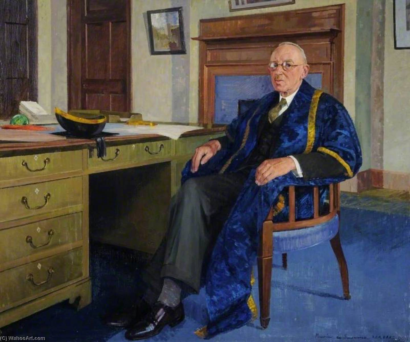 Museum Art Reproductions | Dr John H. Nicholson by Lionel Maurice De ...