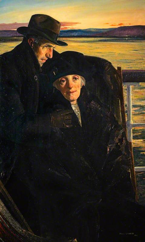 Artwork Replica The Return, 1927 by David Shanks Ewart (Inspired By ...