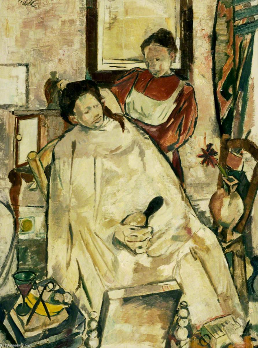 Order Artwork Replica Hairdressing, 1947 by Geoffrey Arthur Tibble ...