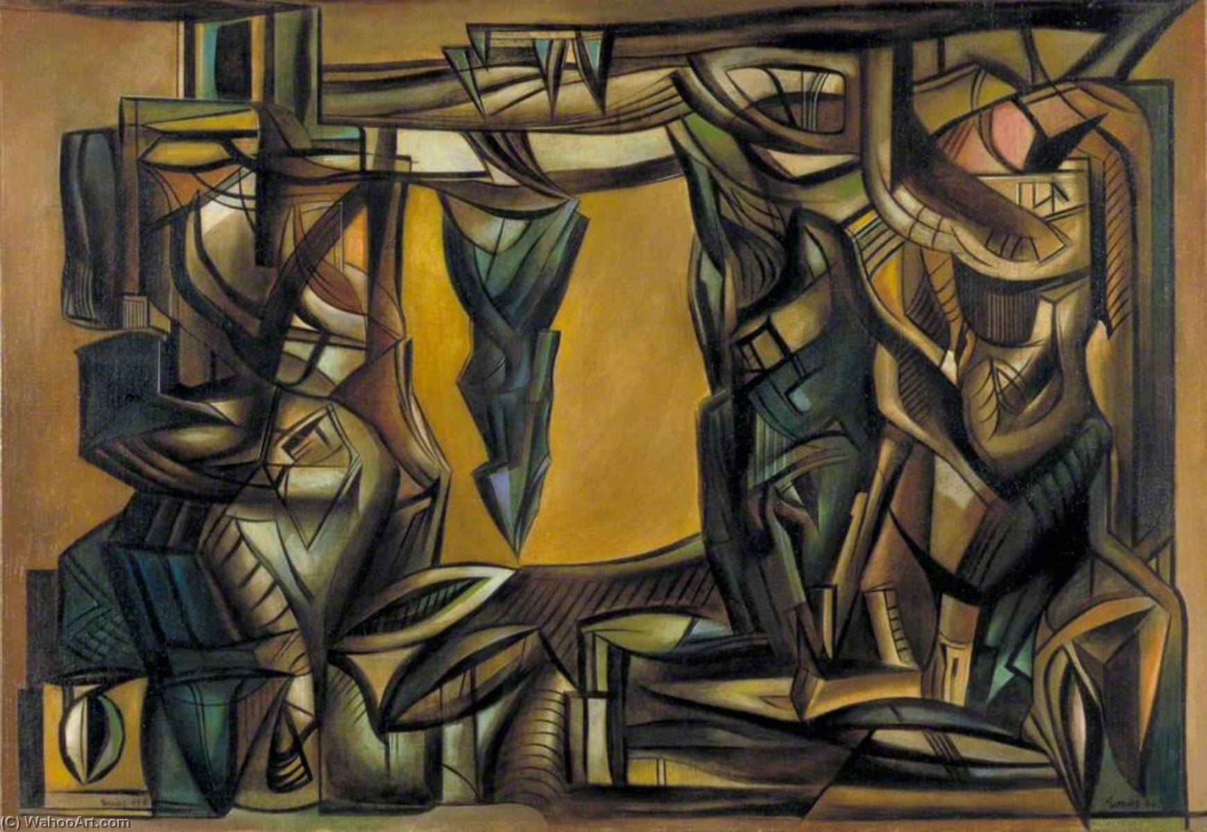 Order Artwork Replica The Execution, 1945 by Merlyn Oliver Evans ...