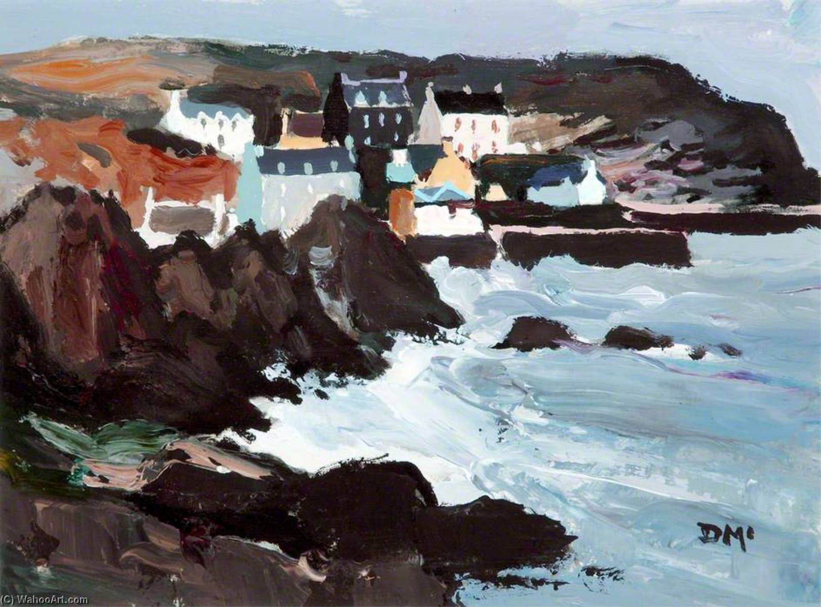 Portpatrick by Donald Mcintyre (1923-2009) Donald Mcintyre | ArtsDot.com