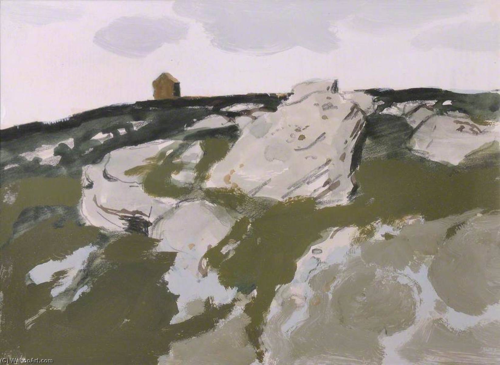 The Barn No.2 by Donald Mcintyre (1923-2009) Donald Mcintyre | ArtsDot.com