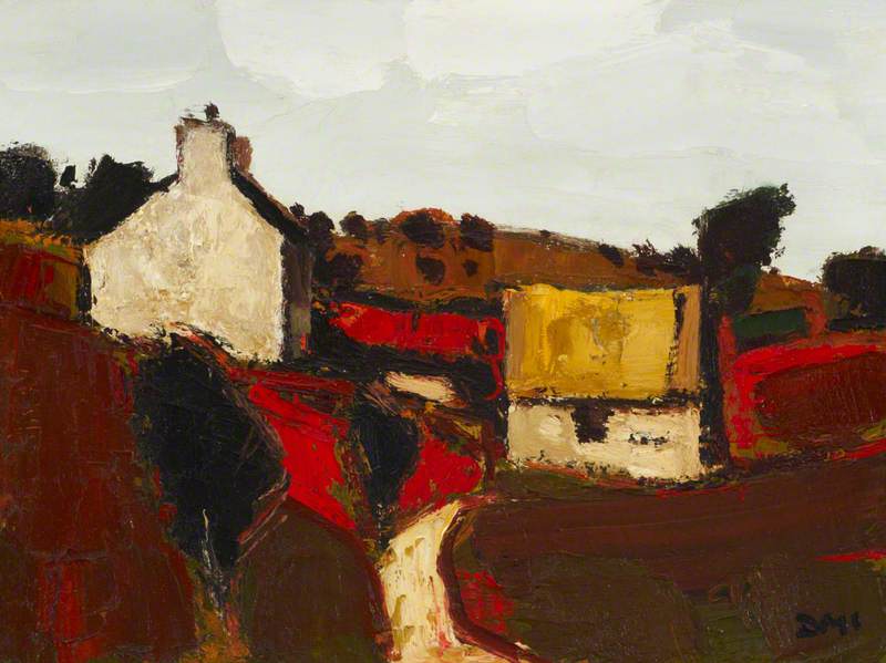 Cottage Anglesey by Donald Mcintyre (1923-2009) Donald Mcintyre ...