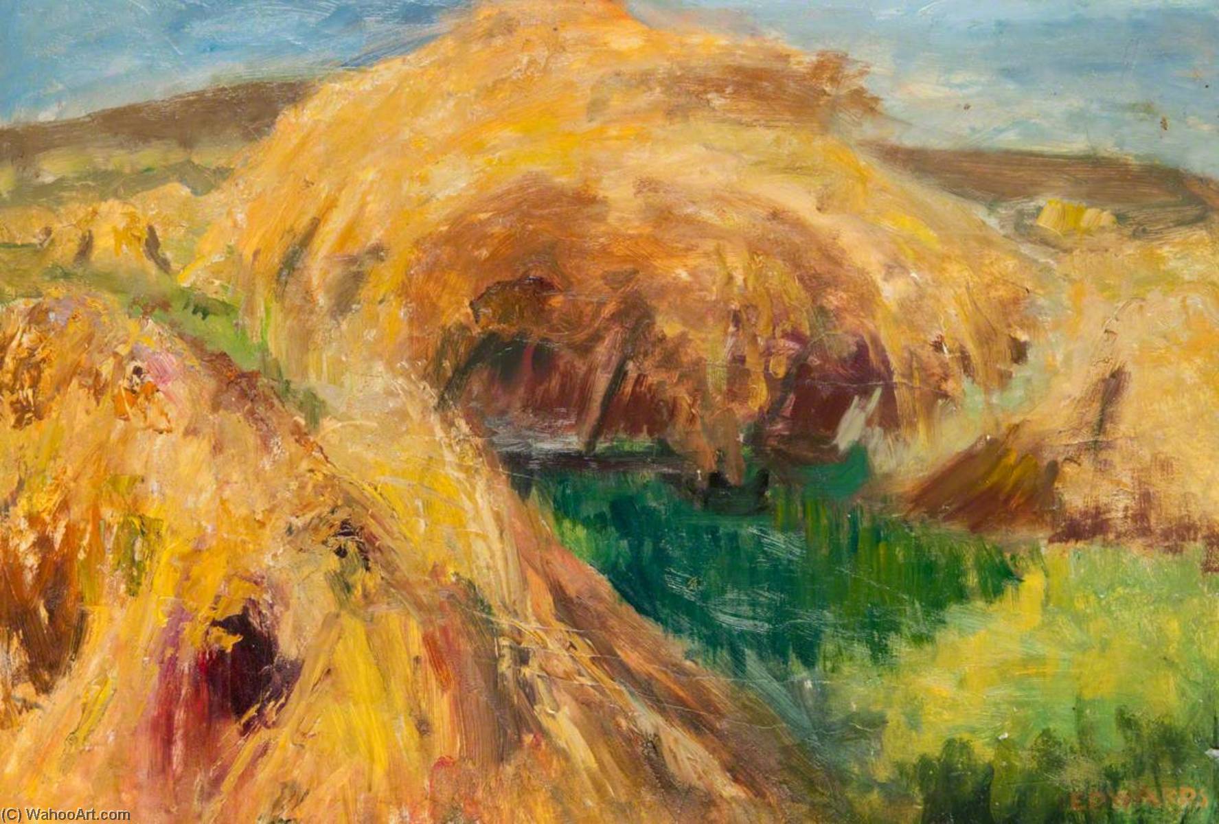 Noon de Joseph Byres Edwards (1933-2000) Joseph Byres Edwards | ArtsDot.com