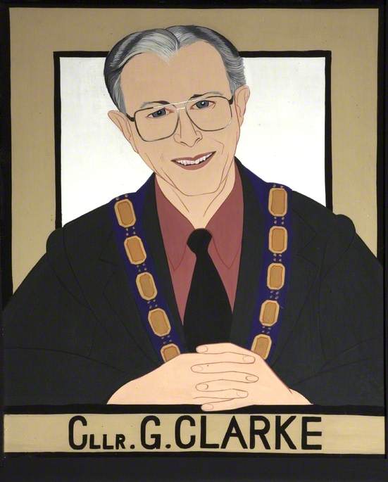 Councillor G. Clarke (b.1937), 1996 by Anthony Wilson Piper Anthony ...