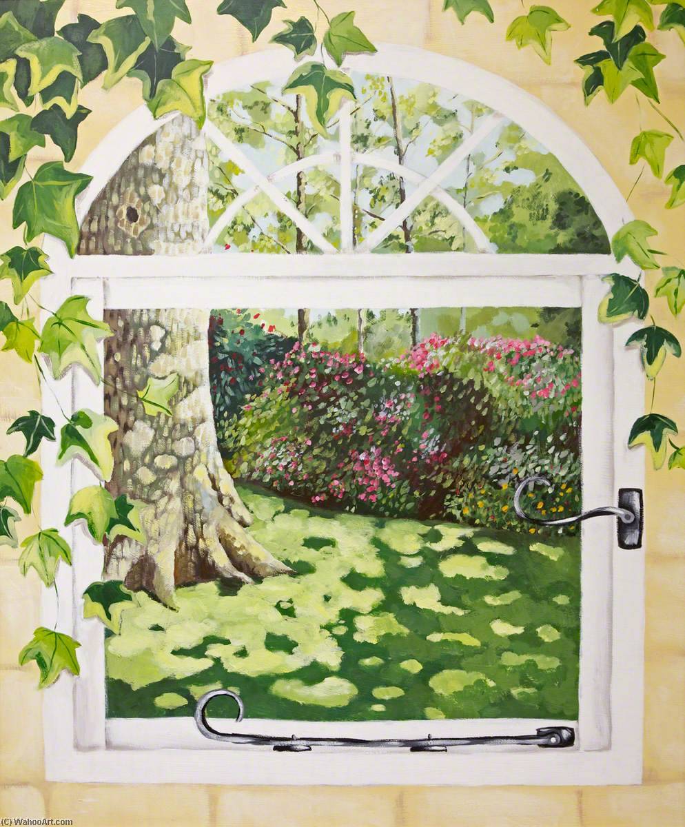Window View (triptych, left wing), 2007 by Alexandra Jane Davies ...