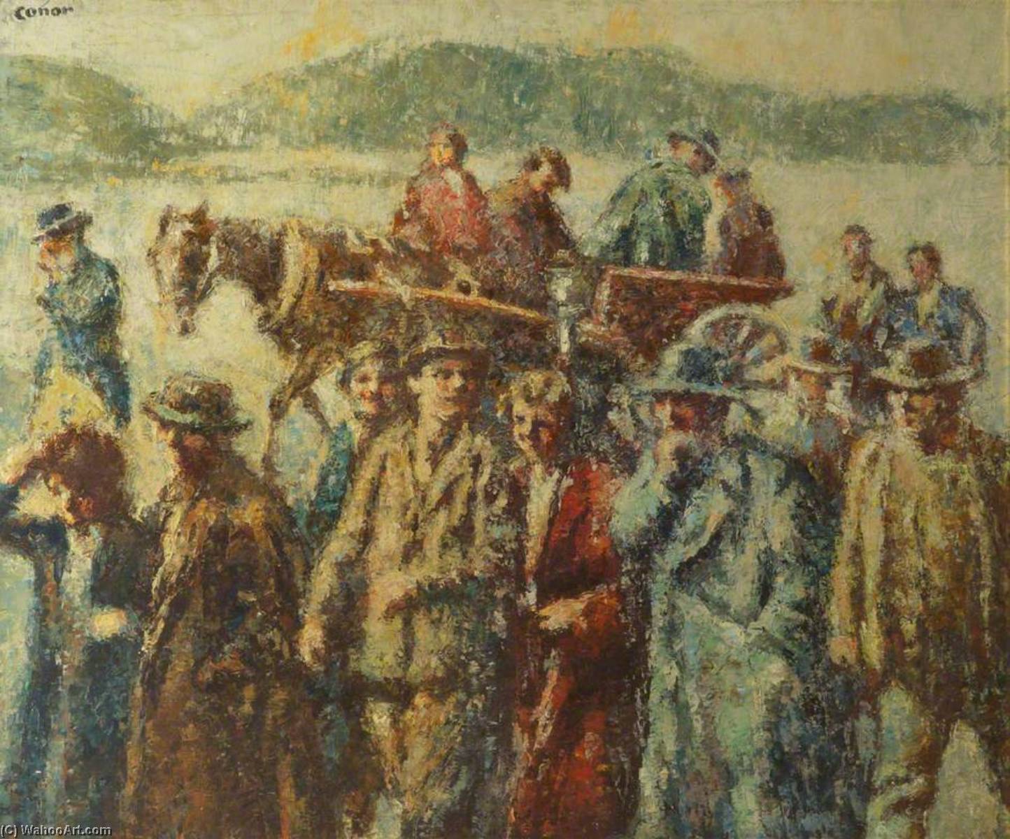 Order Artwork Replica Going to the Races by William Conor (Inspired By ...