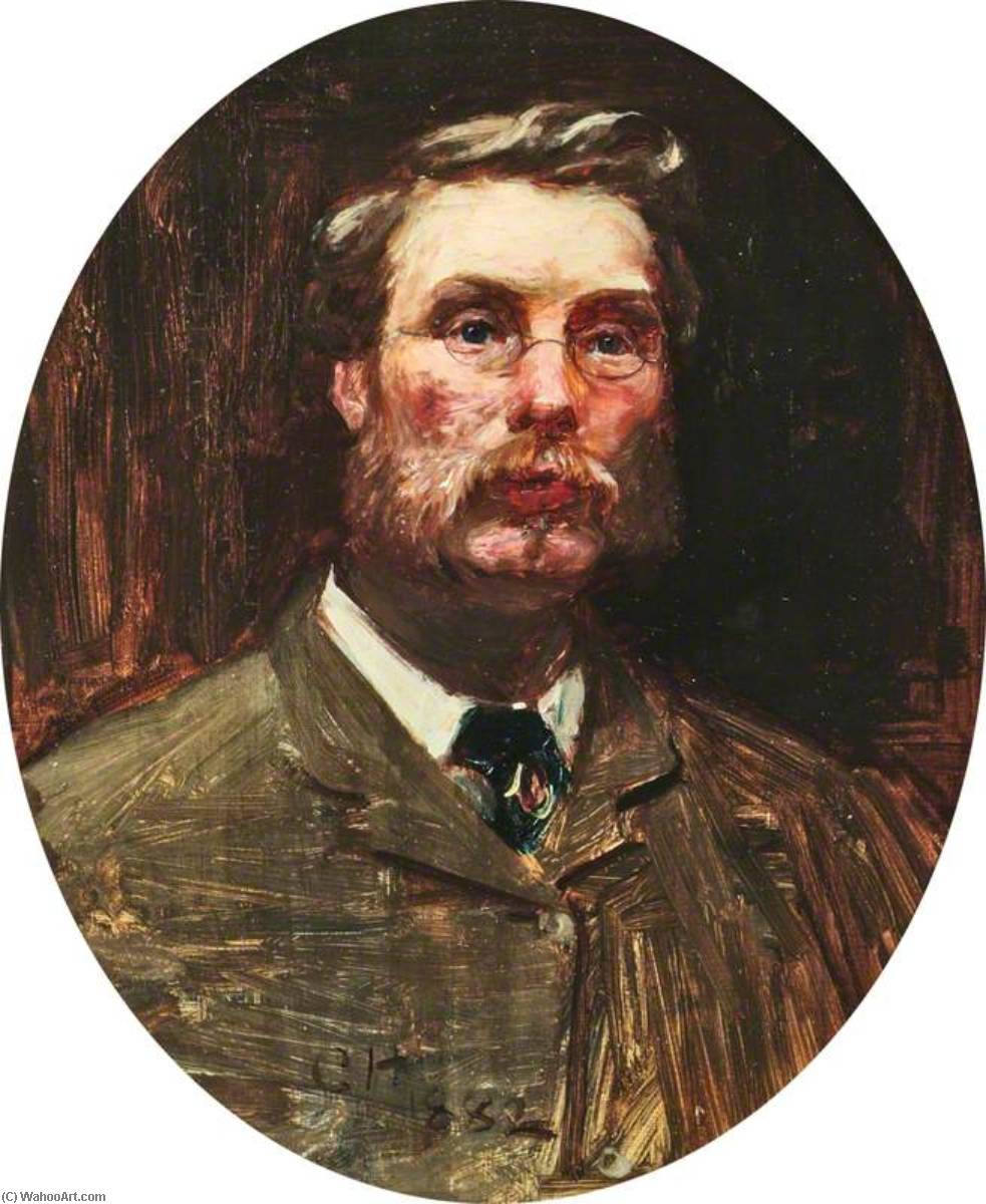 Artwork Replica Self Portrait, 1882 by Colin Hunter (1841-1904 ...