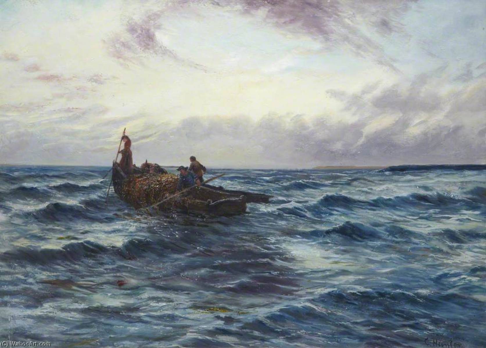 Obtener Grabados De Calidad Del Museo Su única cosecha de Colin Hunter ...