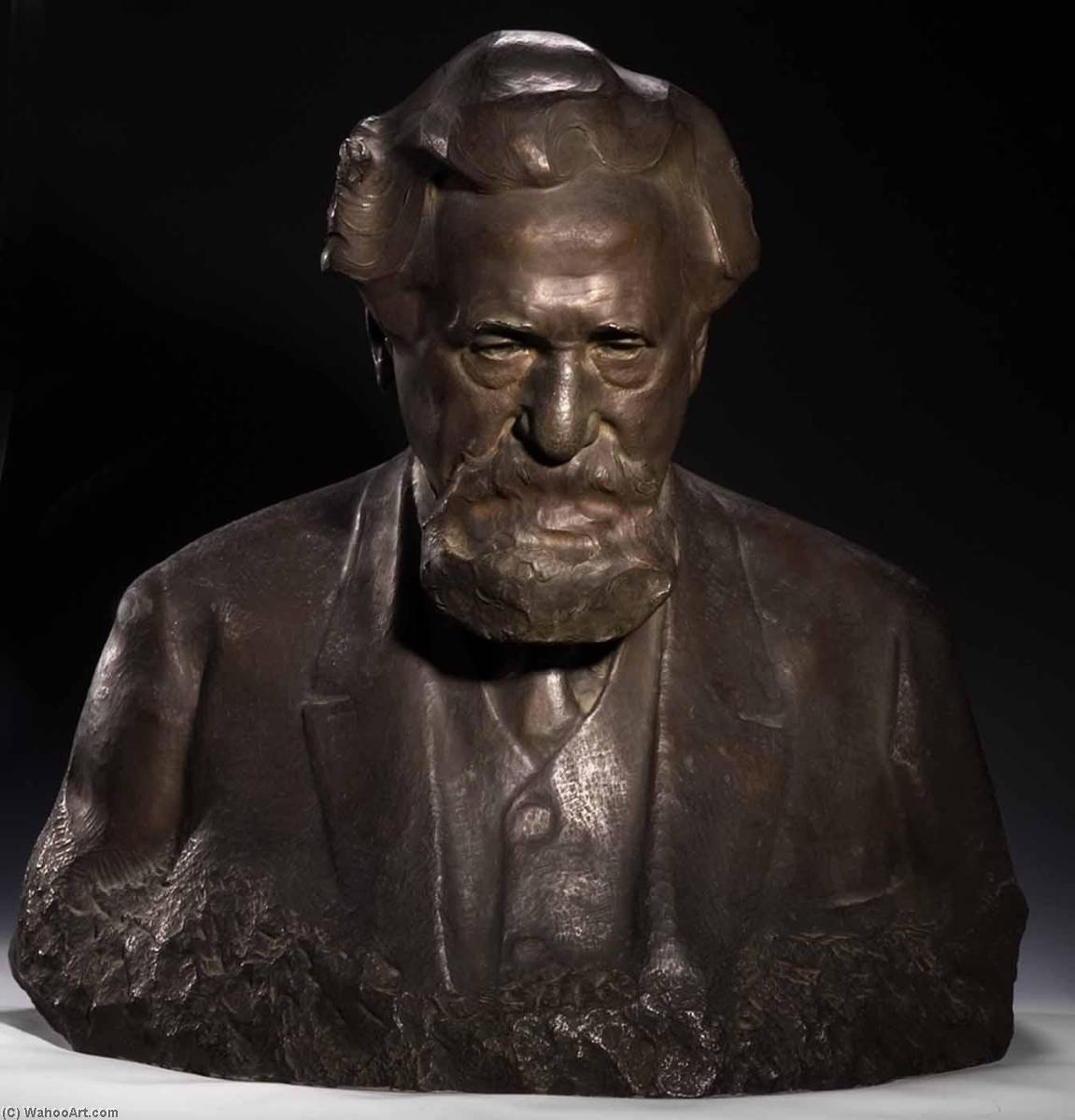 Get Paintings Reproductions Hudson Maxim, 1921 by Moses Wainer Dykaar ...