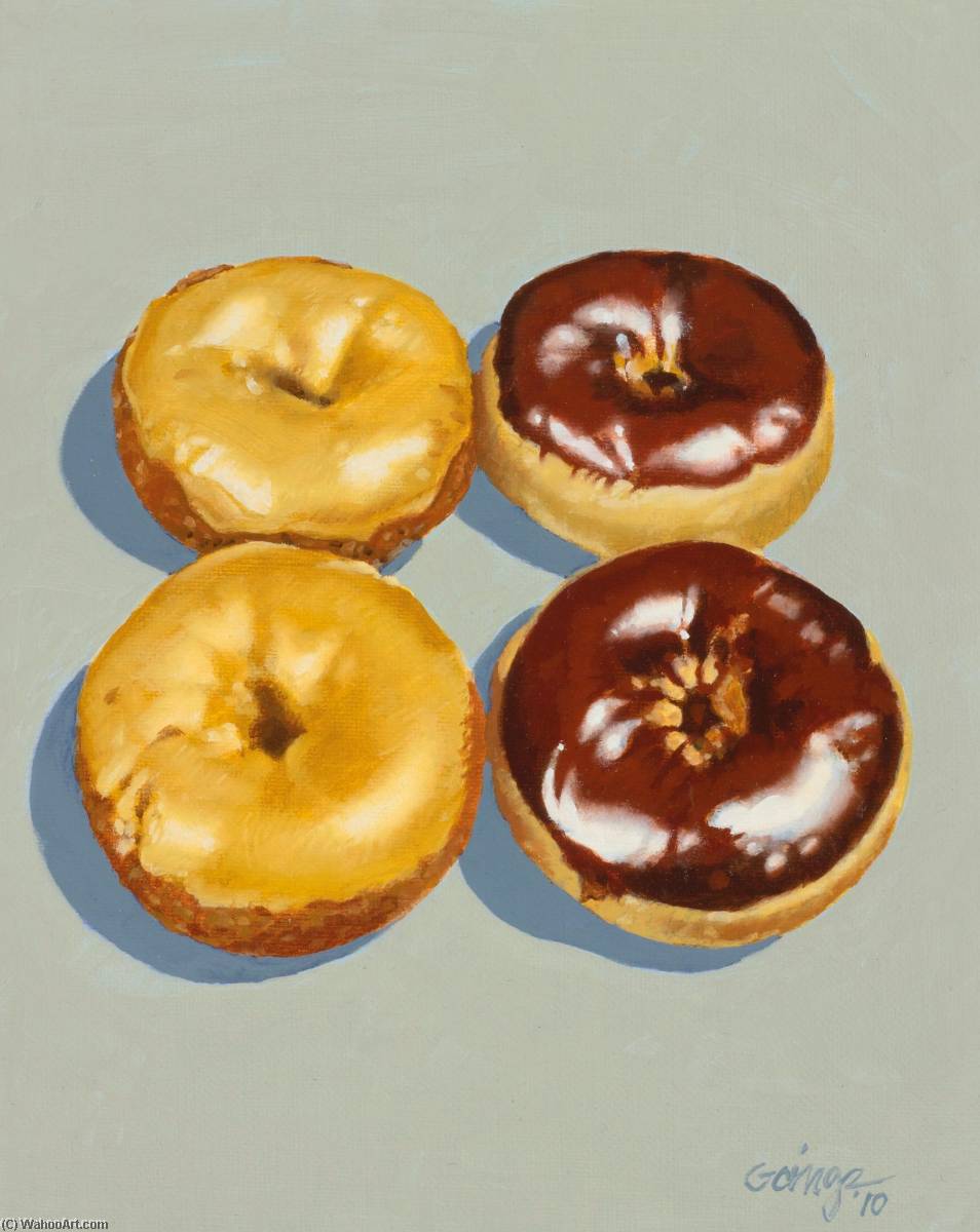 Obtenir Reproductions De Peintures Quatre par quatre de Ralph Goings ...