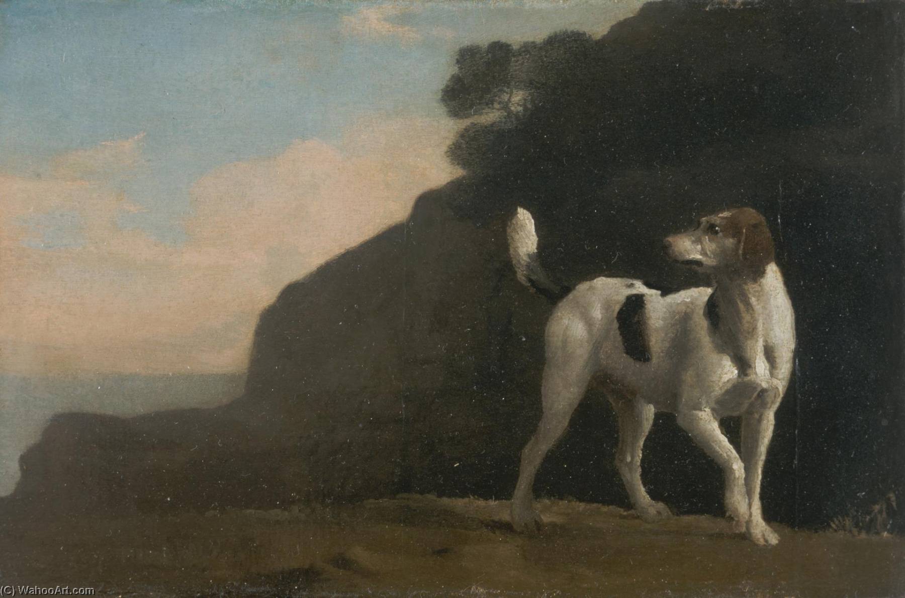 Adquirir Reproducciones De Pinturas Un Foxhound, 1760 de George Stubbs (1724-1806, United ...