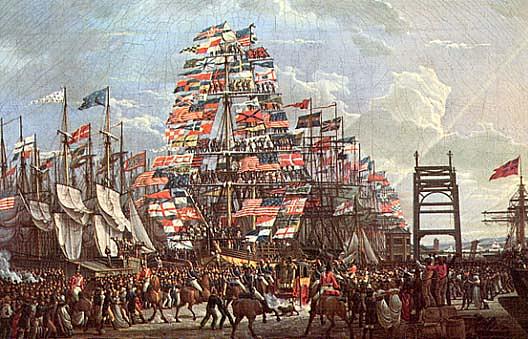 Get Art Reproductions Visit of the Prince of Wales to Liverpool On ...