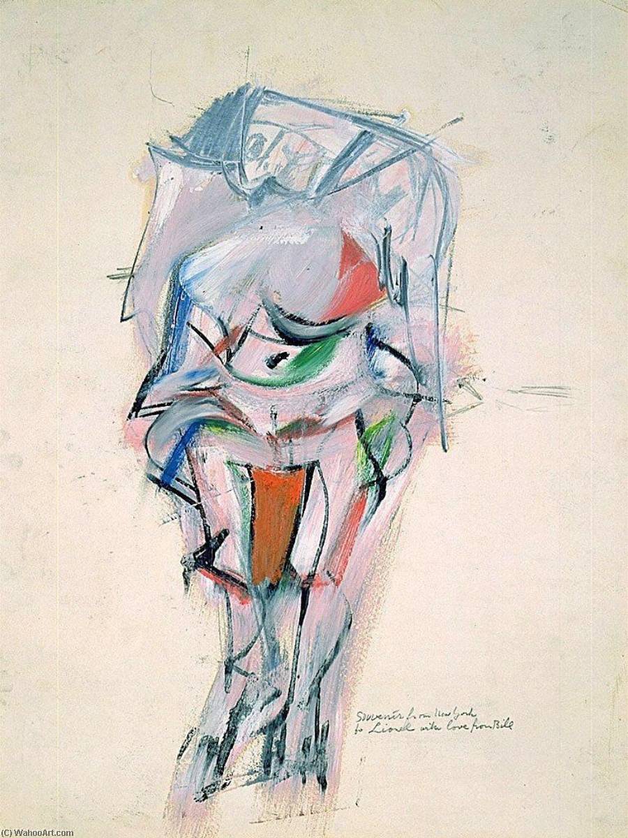 Comprar Reproducciones De Arte Del Museo Mujer, 1964 de Willem De Kooning (Inspirado por) (1904 ...