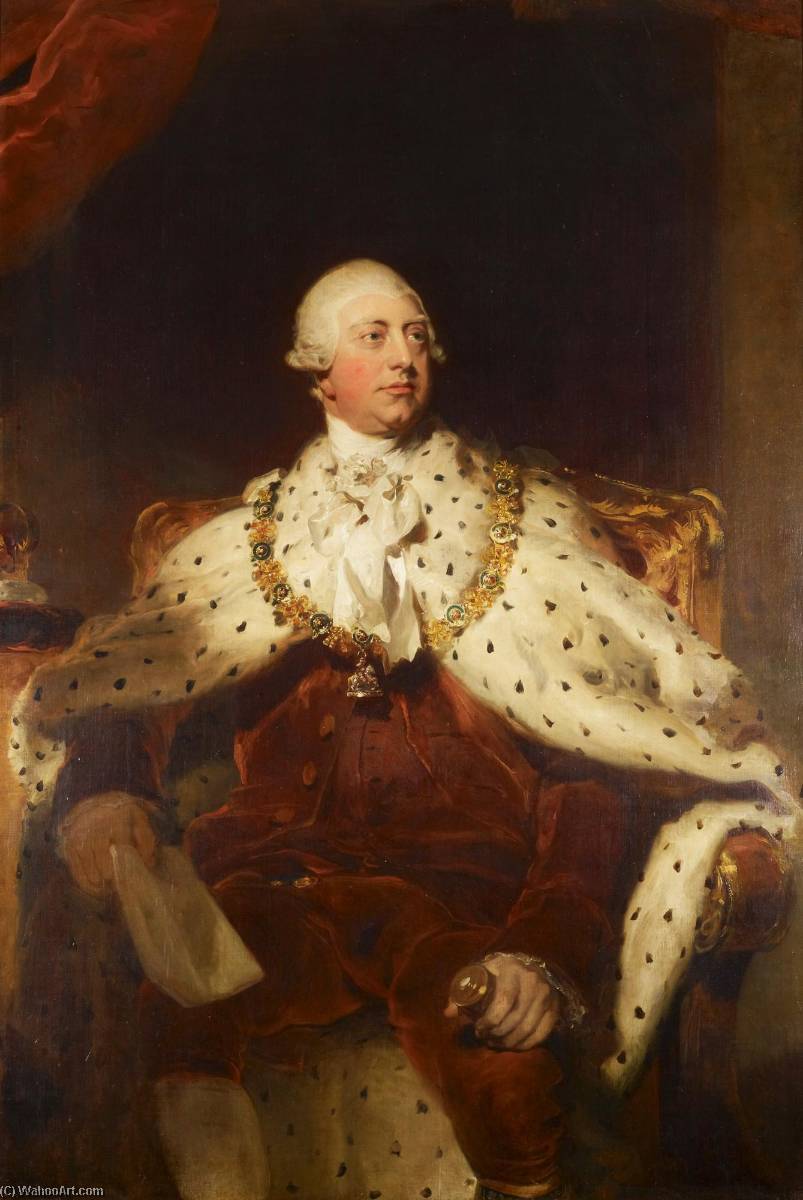 Museum Art Reproductions King George III (1738 1820), 1809 by Thomas ...