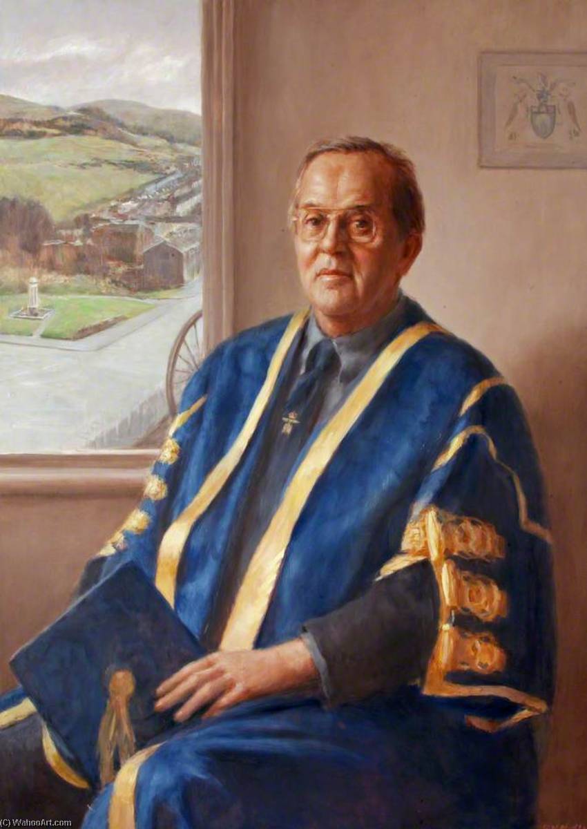 Lord Merlyn Rees (1920–2006), 1990 by Harry Holland Harry Holland ...
