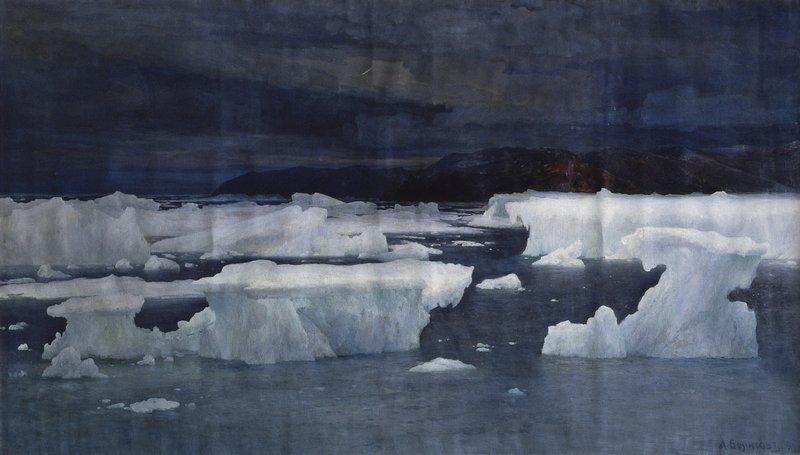 Eternal Ice, 1897 by Alexander Borisov Alexander Borisov | ArtsDot.com